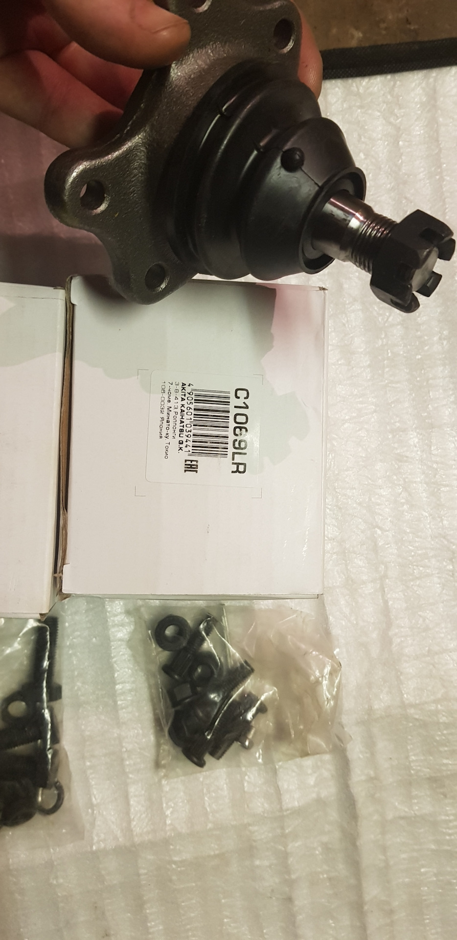 Левая ступица запчасти. — Toyota 4Runner II, 3 л, 1991 года | запчасти ...