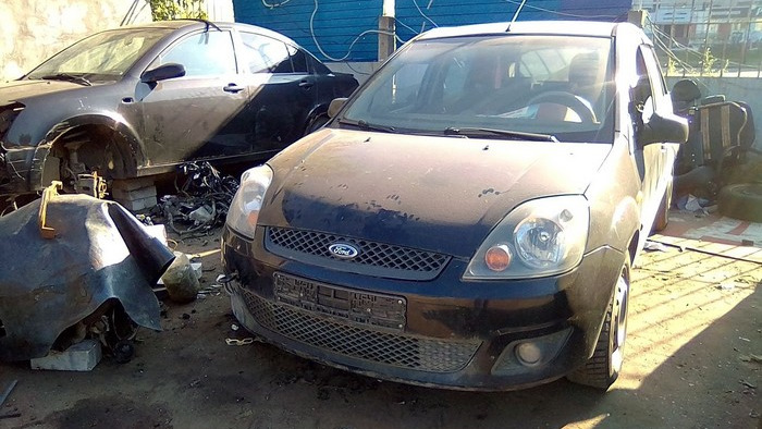 Запись №2: Люфт рулевой тяги — Ford Fiesta (Mk V), 1,6 л, 2007 года ...