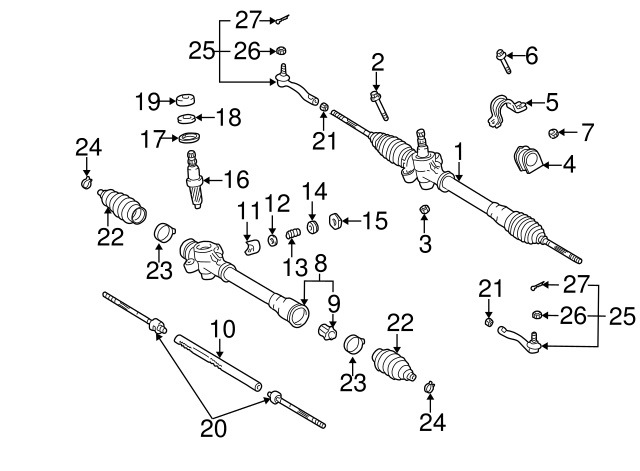 4550359045 Тяга рулевая TOYOTA LEXUS | Запчасти на DRIVE2