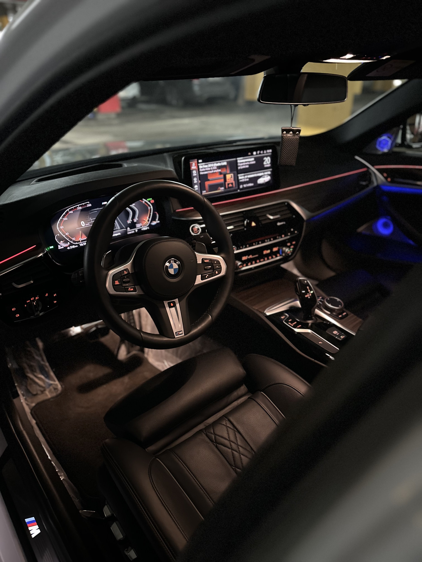 Live Cockpit и MGU 12.3 — BMW 5 series (G30), 3 л, 2019 года | тюнинг ...