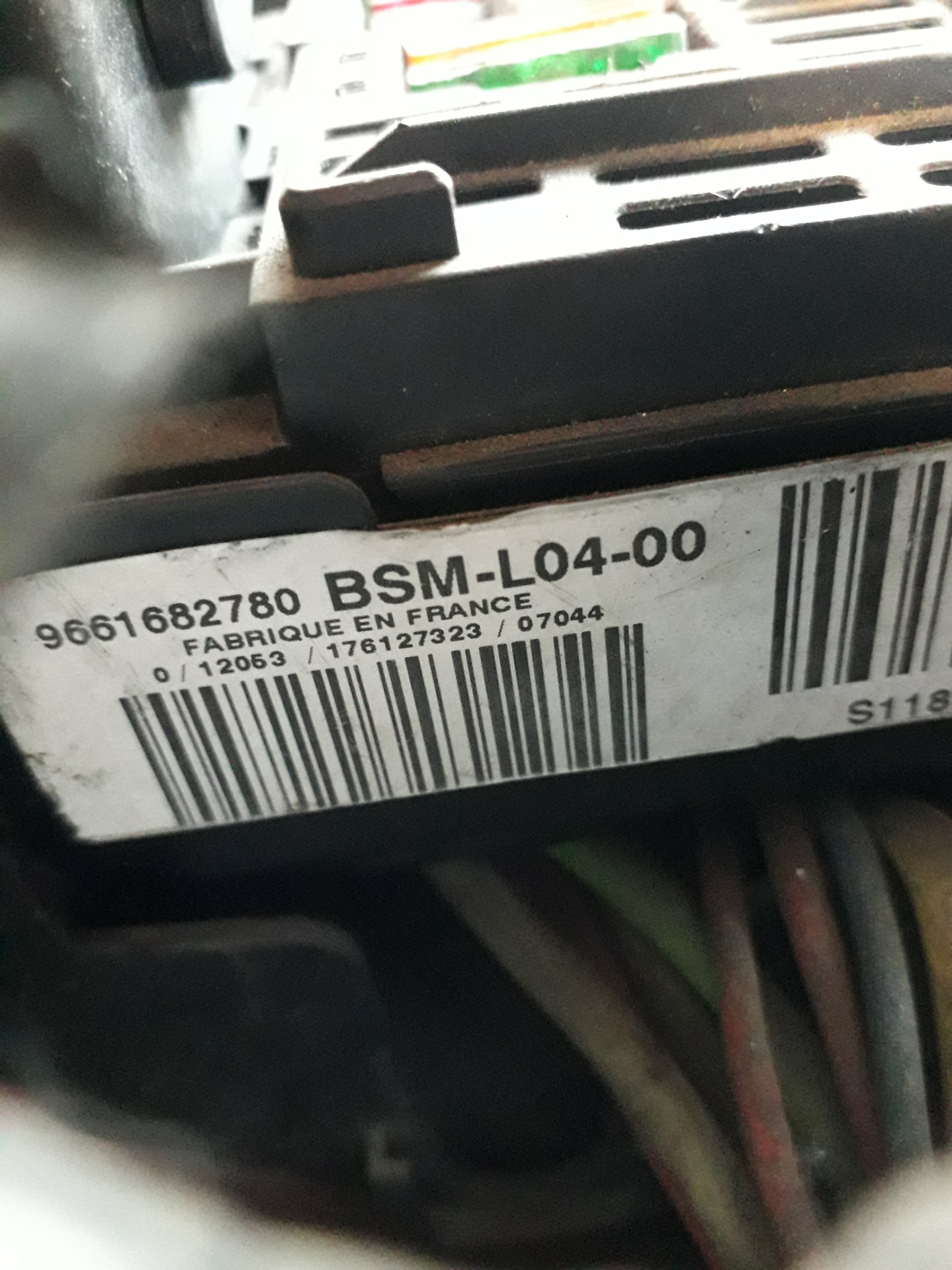Ошибка P0350 блока комфорта BSM-L04-00 — Peugeot 307, 1,6 л, 2006 года ...