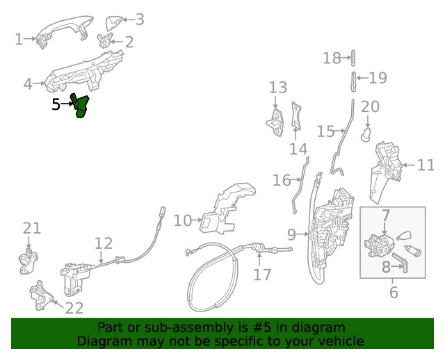 A0998200183 Светодиод подсветки ручки двери Mercedes | Запчасти на DRIVE2