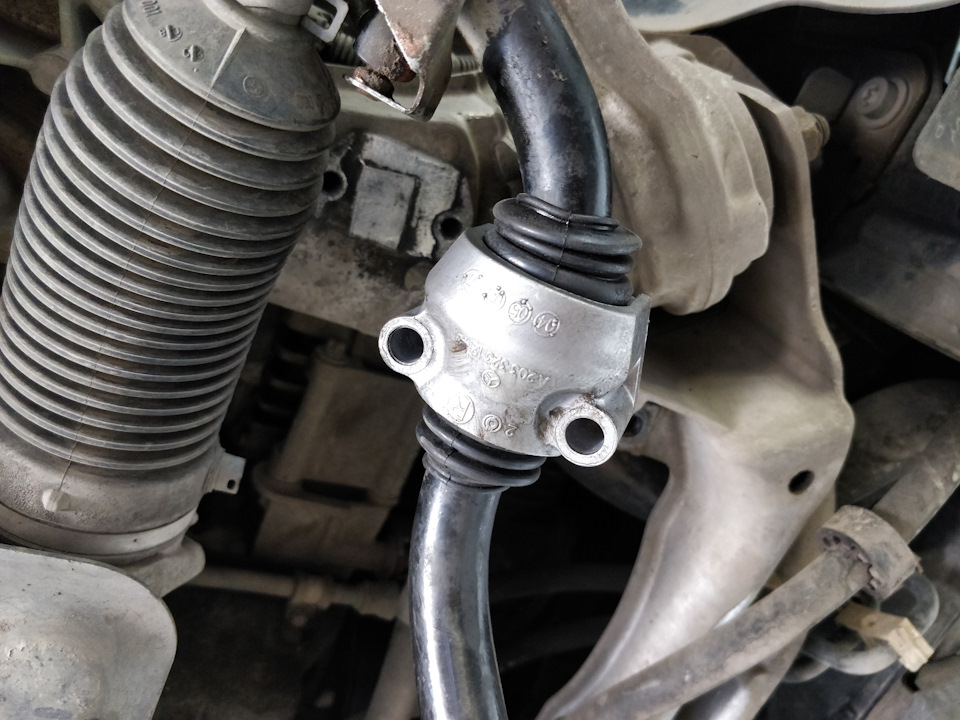 Переделка переднего стабилизатора, замена вверхнего рычага — Mercedes ...