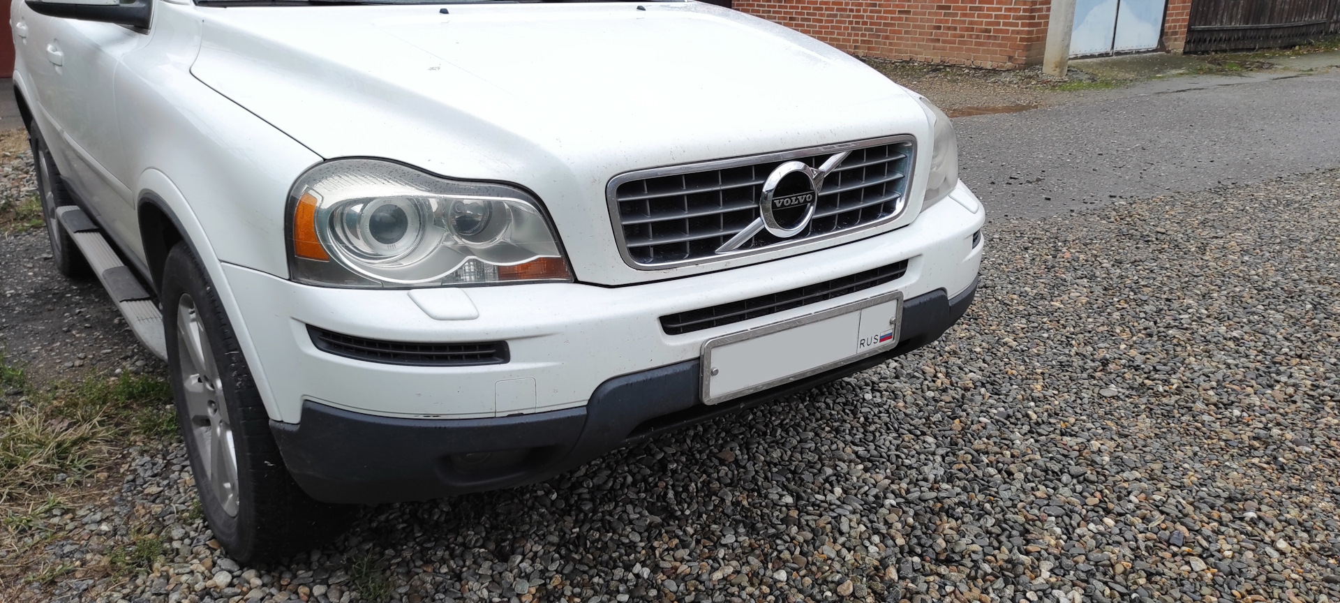 Эмблема VOLVO XC90 большая — Volvo XC90 (1G), 2,4 л, 2008 года ...