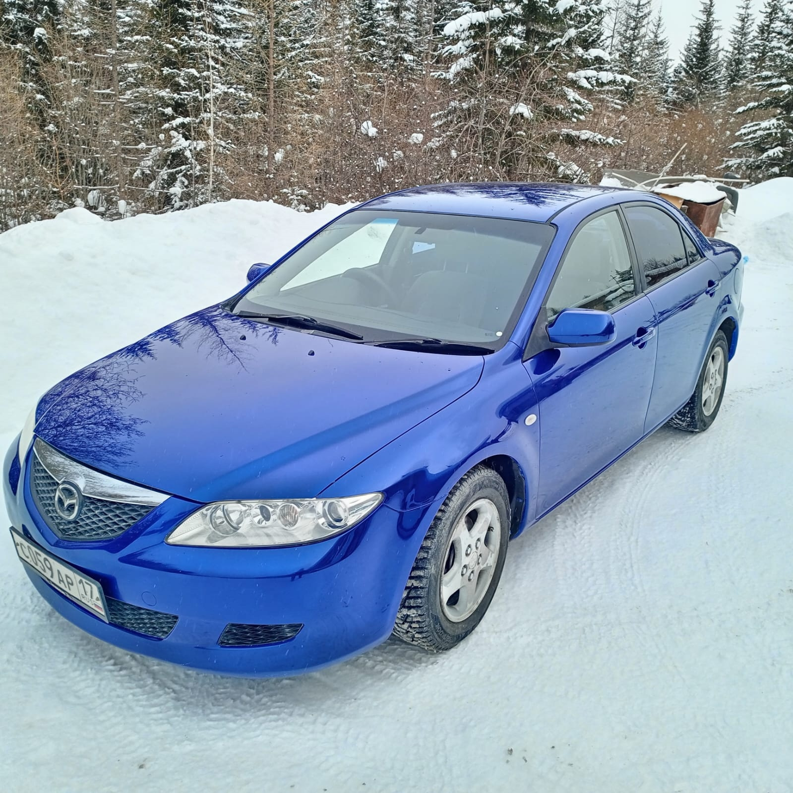 Перекрас авто — Mazda Atenza (1G), 2 л, 2004 года | кузовной ремонт ...