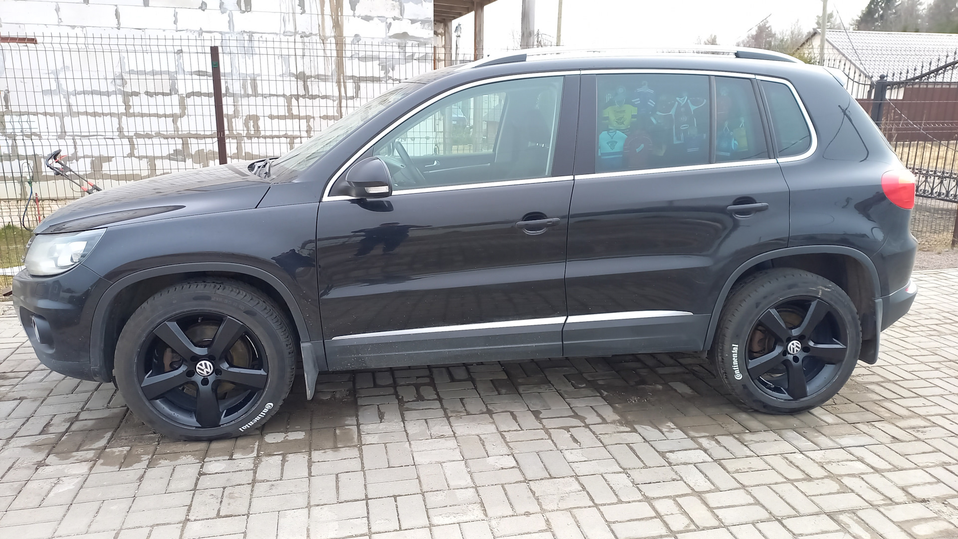 18 диски на Тигуан — Volkswagen Tiguan (1G), 2 л., 2013 года | колёсные ...
