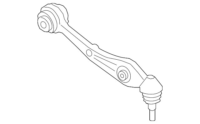 31108093824 Рычаг поперечный X6 F96 передний правый BMW | Запчасти на ...