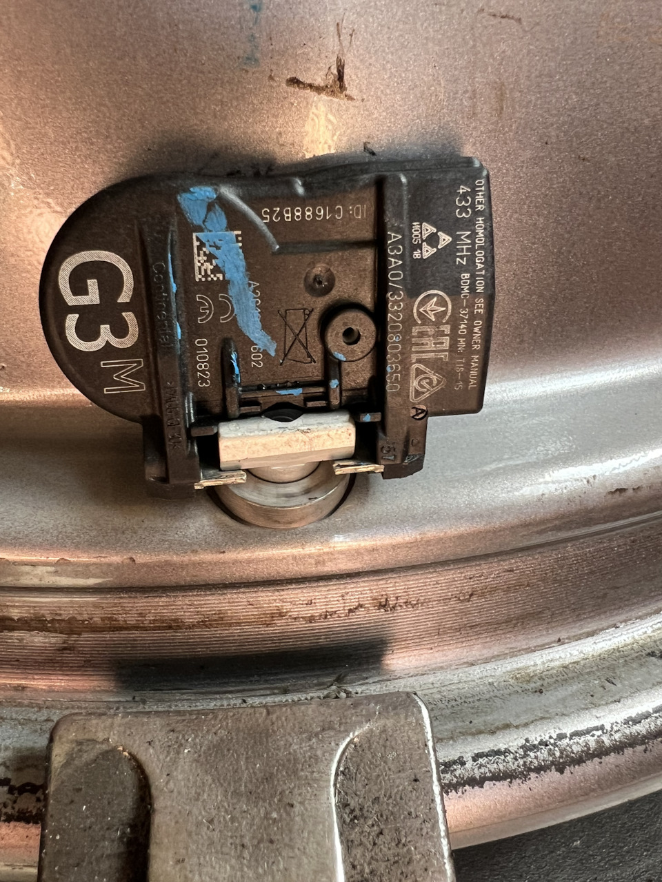 Датчик давления или ? — Mazda CX-5 (2G), 2 л, 2023 года | шины | DRIVE2