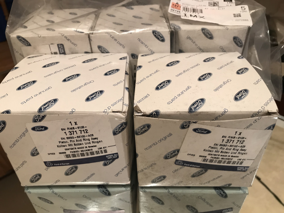 Разбор полётов…Ford, Volvo 2.5Т (поршня) — Ford S-Max (1G), 2,5 л, 2006 ...