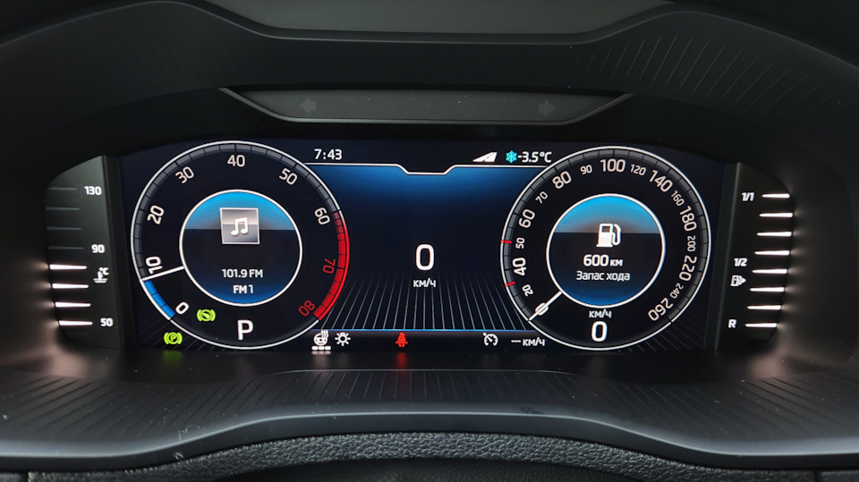 Цифровая панель. — Skoda Karoq, 1,4 л, 2021 года | электроника | DRIVE2