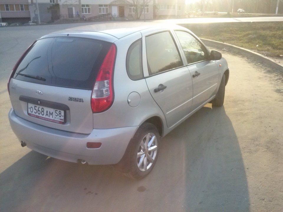 44000 полет нормальный — Lada Калина Хэтчбек (1G), 1,4 л, 2008 года ...