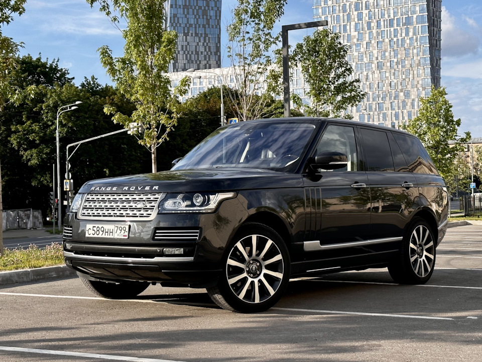 Продолжение истории РР — Land Rover Range Rover Sport (2G), 3 л, 2013 ...