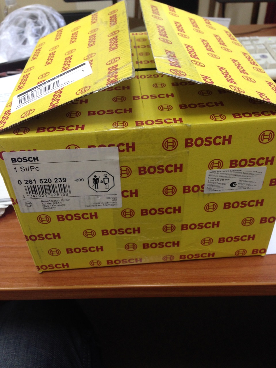 0261520239 Насос высокого давления BOSCH | Запчасти на DRIVE2