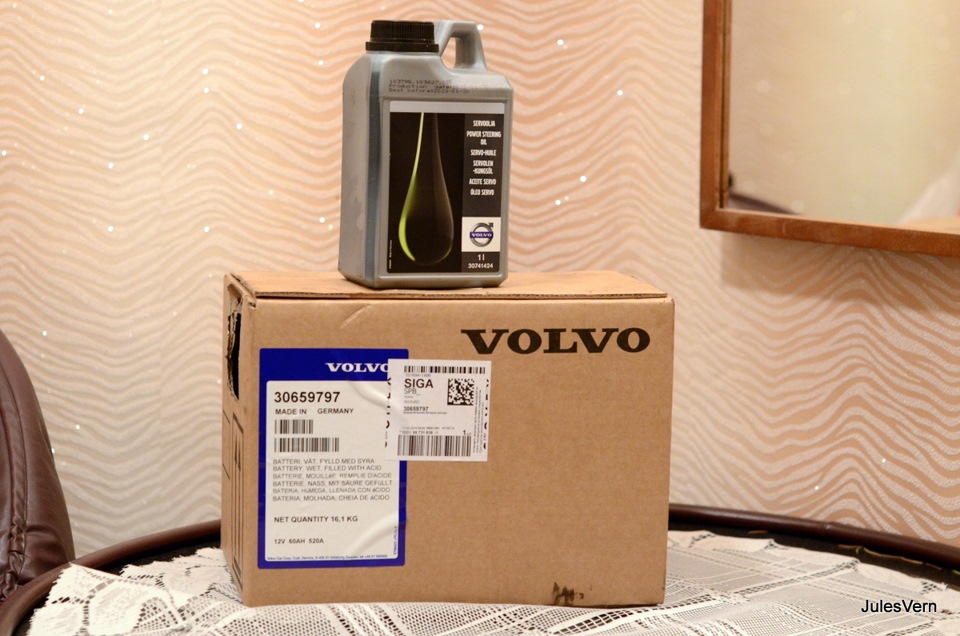 Новый аккум — Volvo S60 (1G), 2,4 л, 2003 года | расходники | DRIVE2