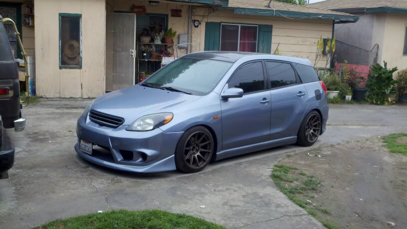 Одно крыло для всех? — Toyota Matrix (1G), 1,8 л, 2003 года | кузовной ...