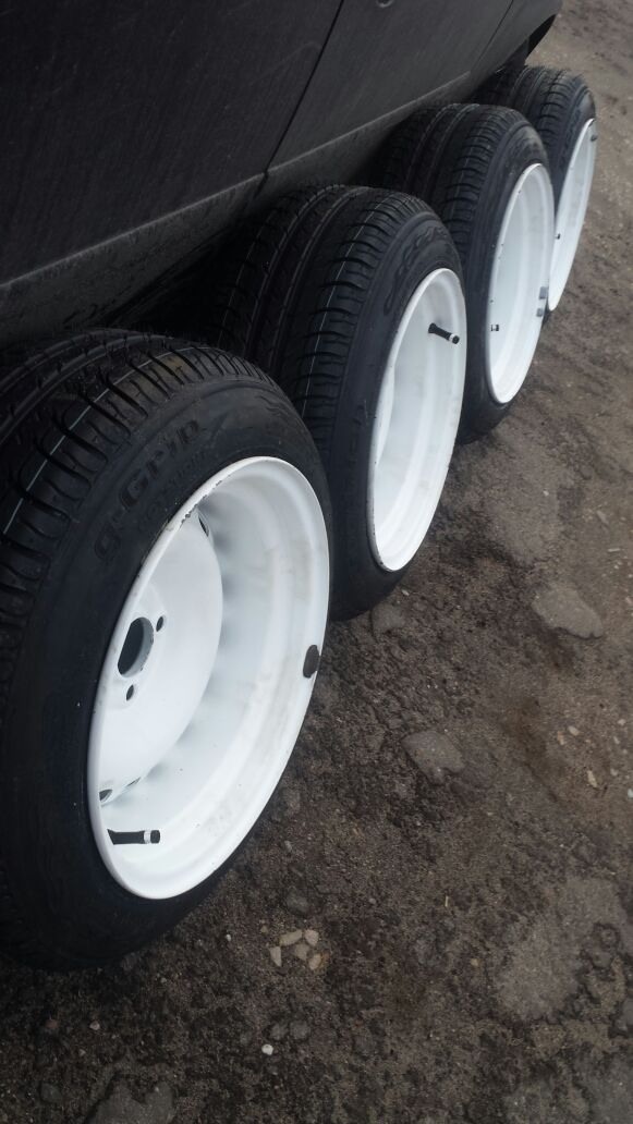 Made deep dish rims — Honda Civic Coupe (6G), 1,6 л, 1996 года ...