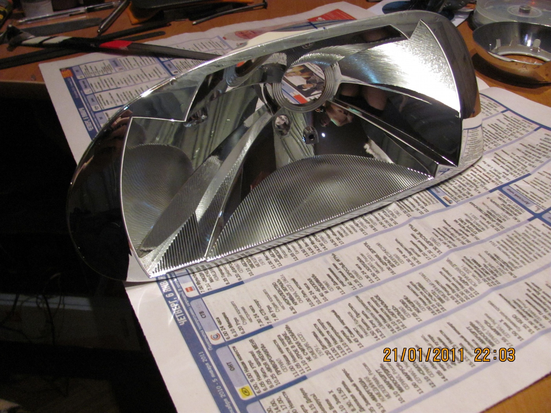 Би линзы Hella 3 + подсветка линзы — Volkswagen Golf Mk3, 1,4 л, 1998 ...