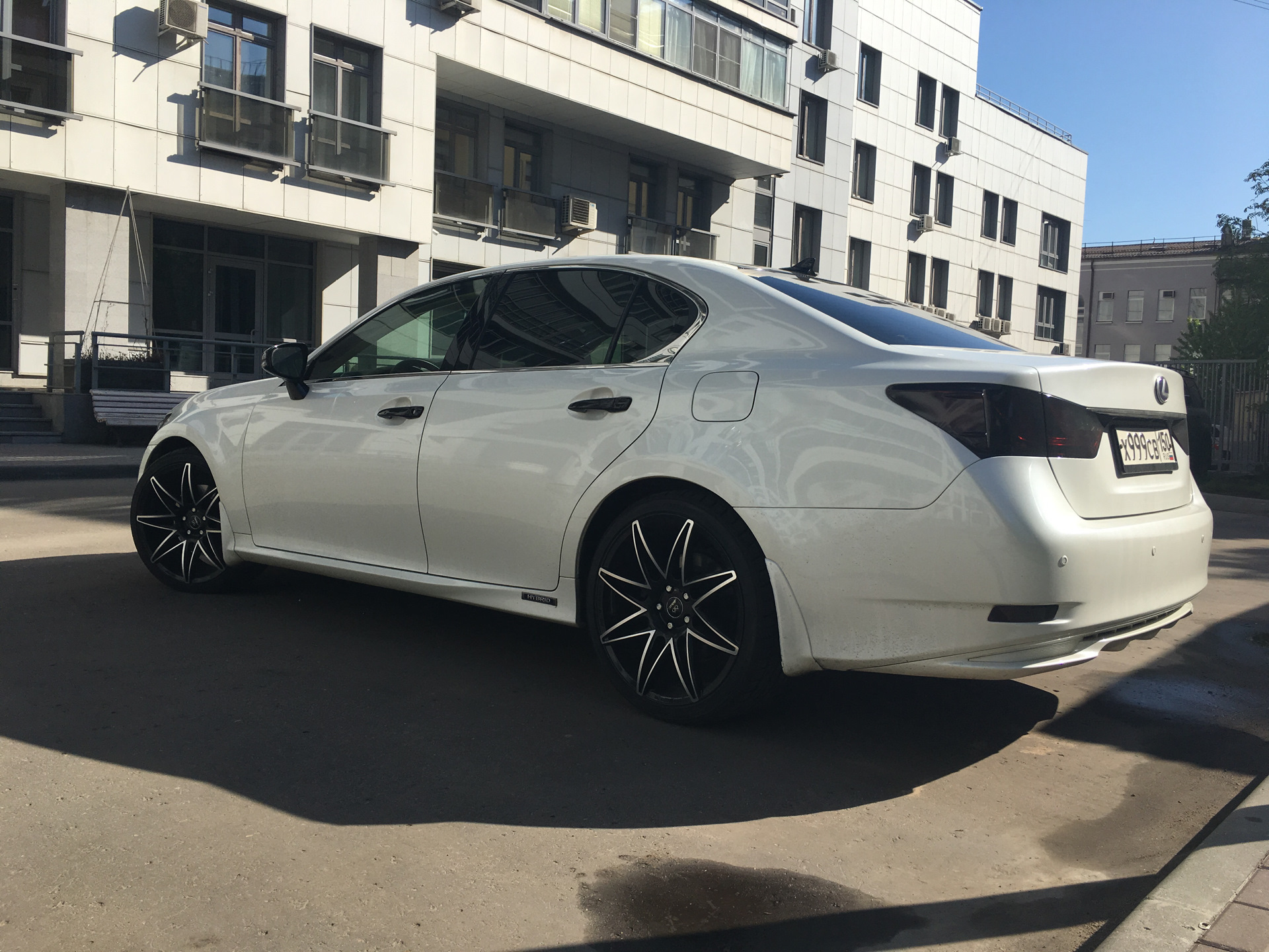 На лето поставлены 20 тапочки — Lexus GS 450h (2G), 3,5 л, 2012 года ...