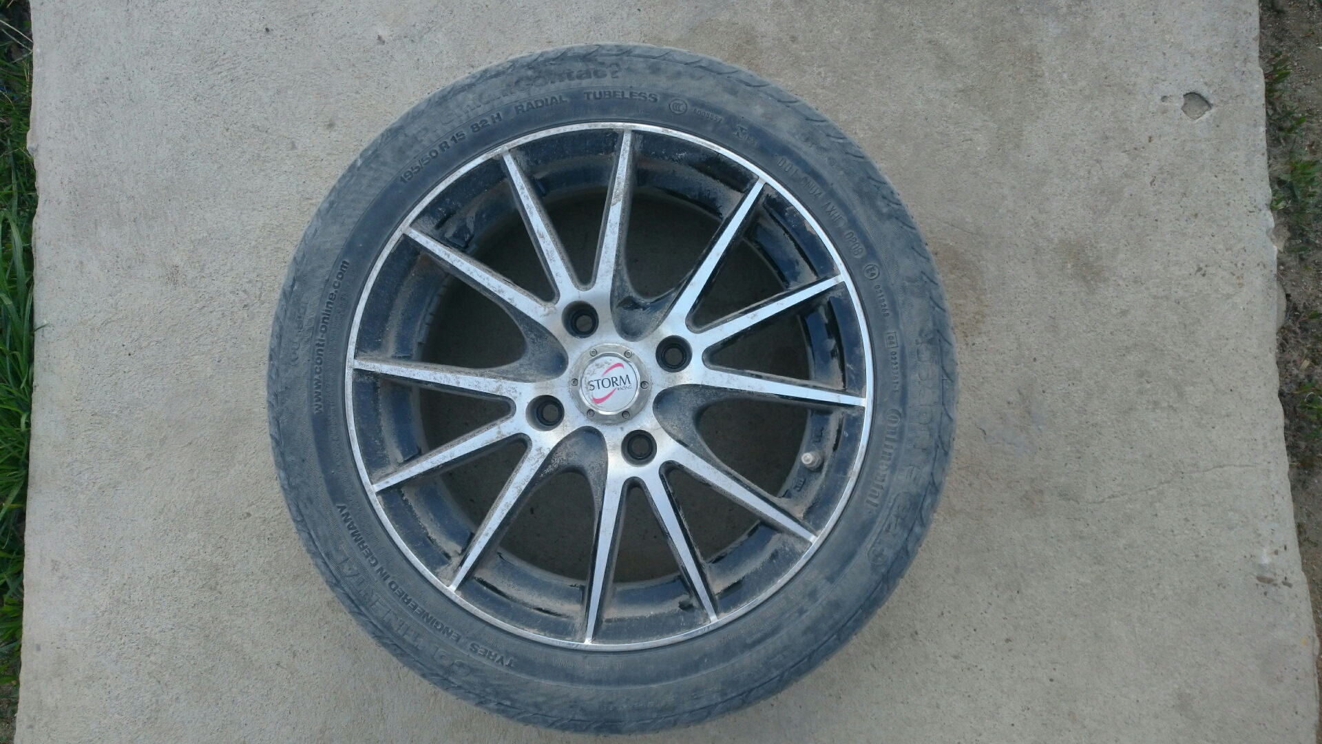 Лето. Вес 195/50 R15 — Mitsubishi Colt VI, 1,3 л., 2008 года | шины ...