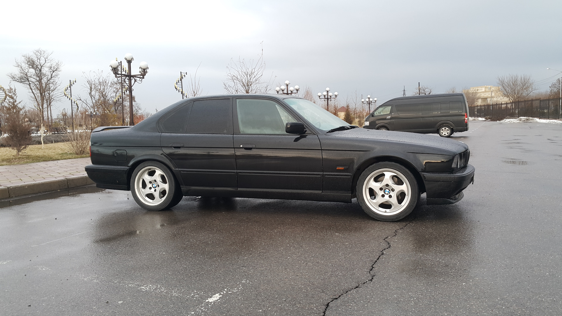 Eibach Pro-kit установка. — BMW 5 series (E34), 2,5 л, 1992 года ...