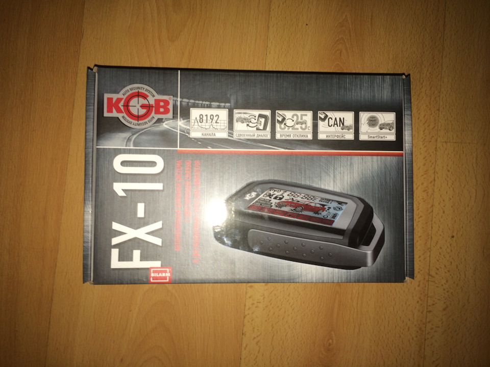 Сигнализация KGB fx-10 — Lada Гранта (1G), 1,6 л, 2012 года | аксессуары | DRIVE2