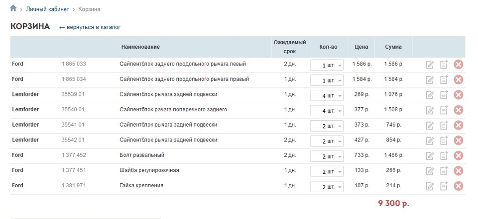 1377452 Болт заднего поперечного рычага / S-Max, Mondeo-IV, Galaxy 06 ...