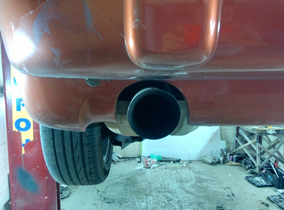 Банка Borla Boomer Blowtorch — Chevrolet HHR (1G), 2,4 л, 2007 года ...