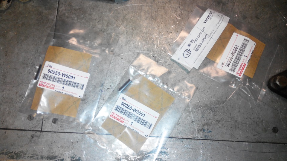 90250W0001 Шплинт TOYOTA LEXUS | Запчасти на DRIVE2