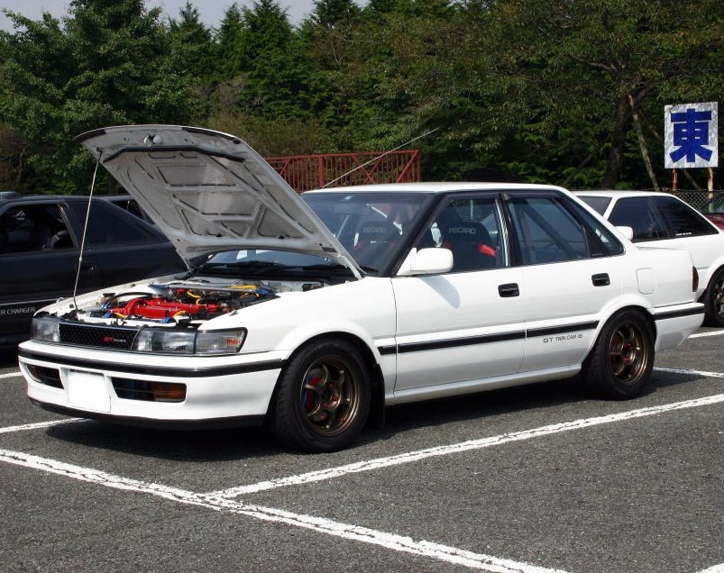 -=Ну и по традиции…=- — Toyota Sprinter (90), 1,6 л, 1991 года | тюнинг ...