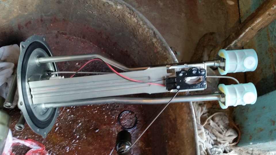 ТО 40. Топливный фильтр. — Mitsubishi Pajero Sport (2G), 2,5 л, 2012 ...