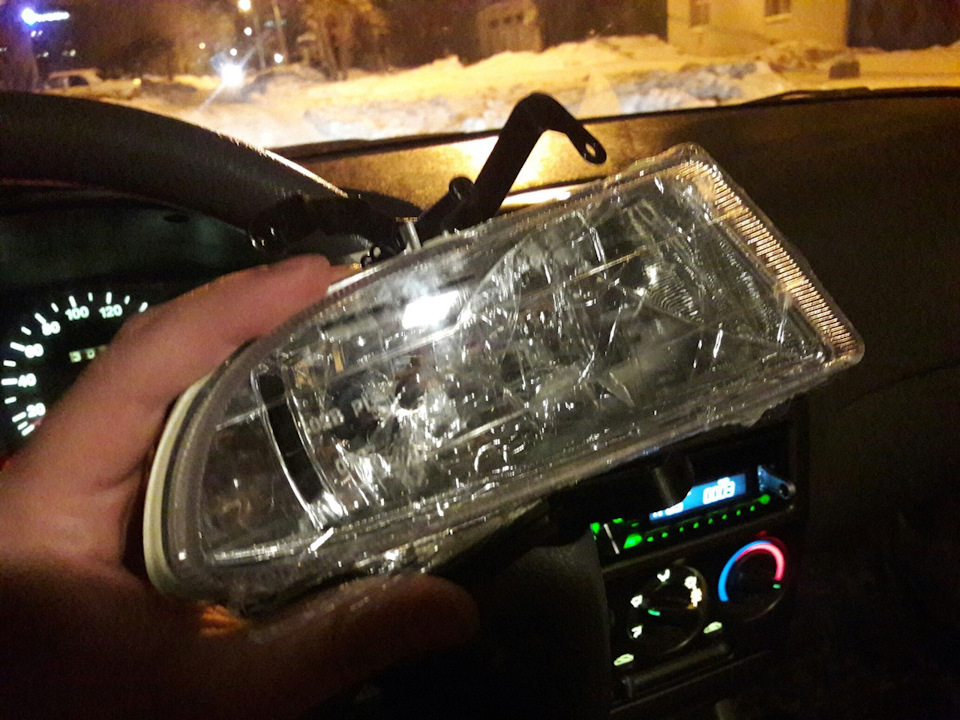 Установка ПТФ + американские габариты — Hyundai Accent (2G), 1,5 л ...