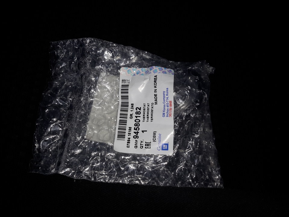 94580182 Термостат (82*C) / Daewoo Matiz, Chevrolet Spark 0.8/1.0 98 ...