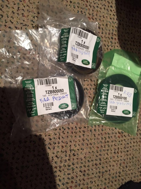 TZB500100 МАСЛЯНОЕ УПЛОТНЕНИЕ Jaguar Land Rover | Запчасти на DRIVE2