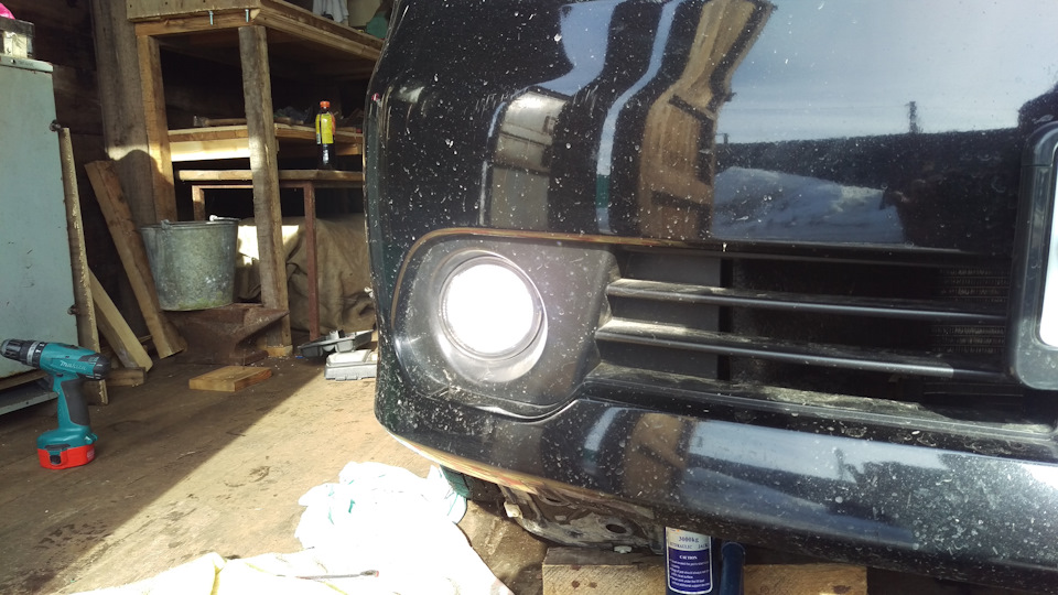 LED-"туманки" или ДХО. — Nissan Lafesta (1G), 2 л, 2010 года | стайлинг | DRIVE2