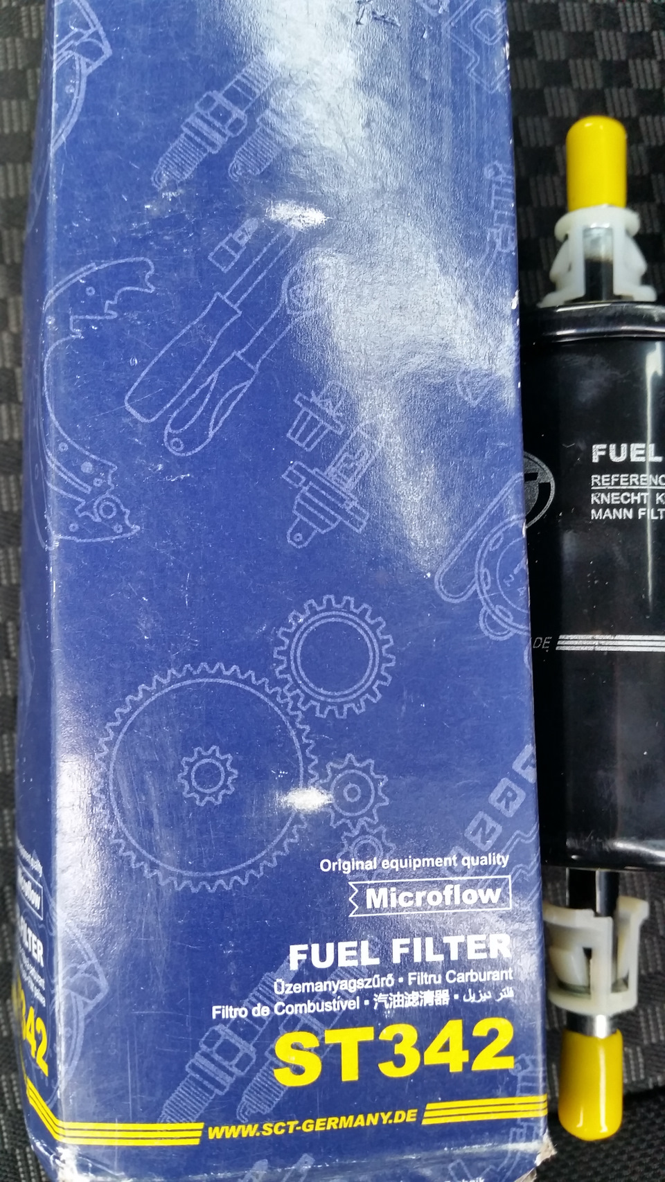 Замена топливного фильтра — Lada Приора хэтчбек, 1,6 л, 2012 года ...