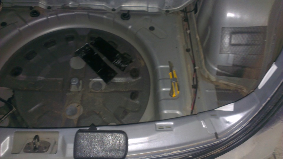 шумка задних арок и багажника — Nissan Qashqai (1G), 1,6 л, 2011 года ...