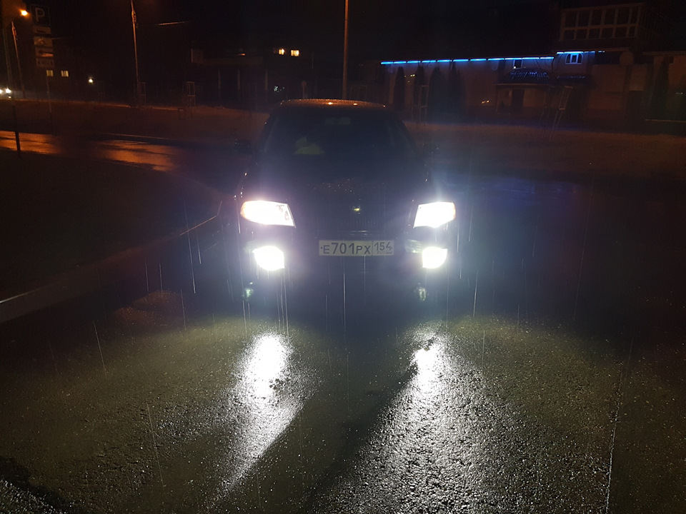 Led в птф — Skoda Octavia A5 Mk2, 1,8 л, 2008 года | электроника | DRIVE2