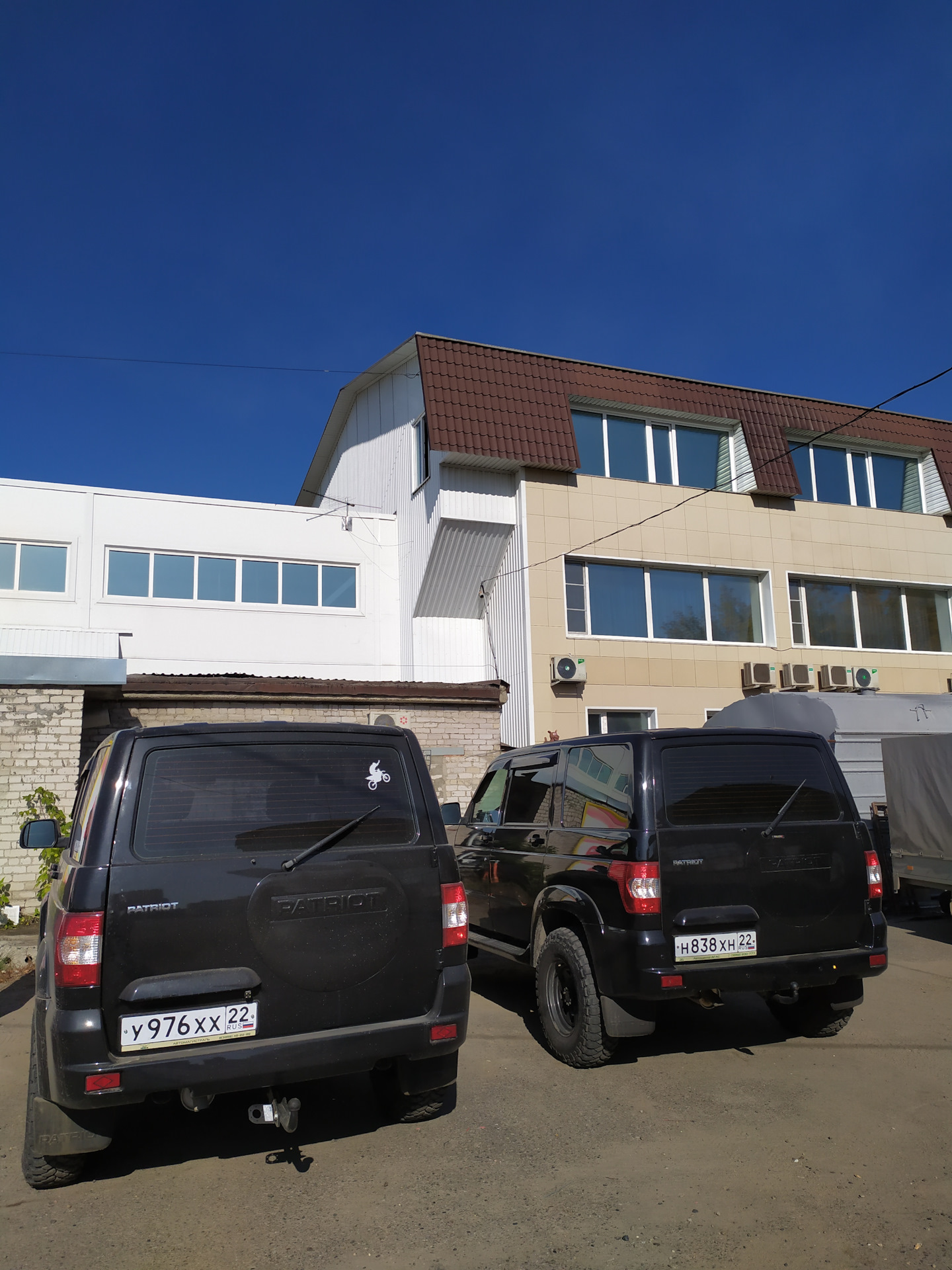 Продам декор накладку УАЗ патриот на заднюю дверь — УАЗ Patriot, 2,7 л ...