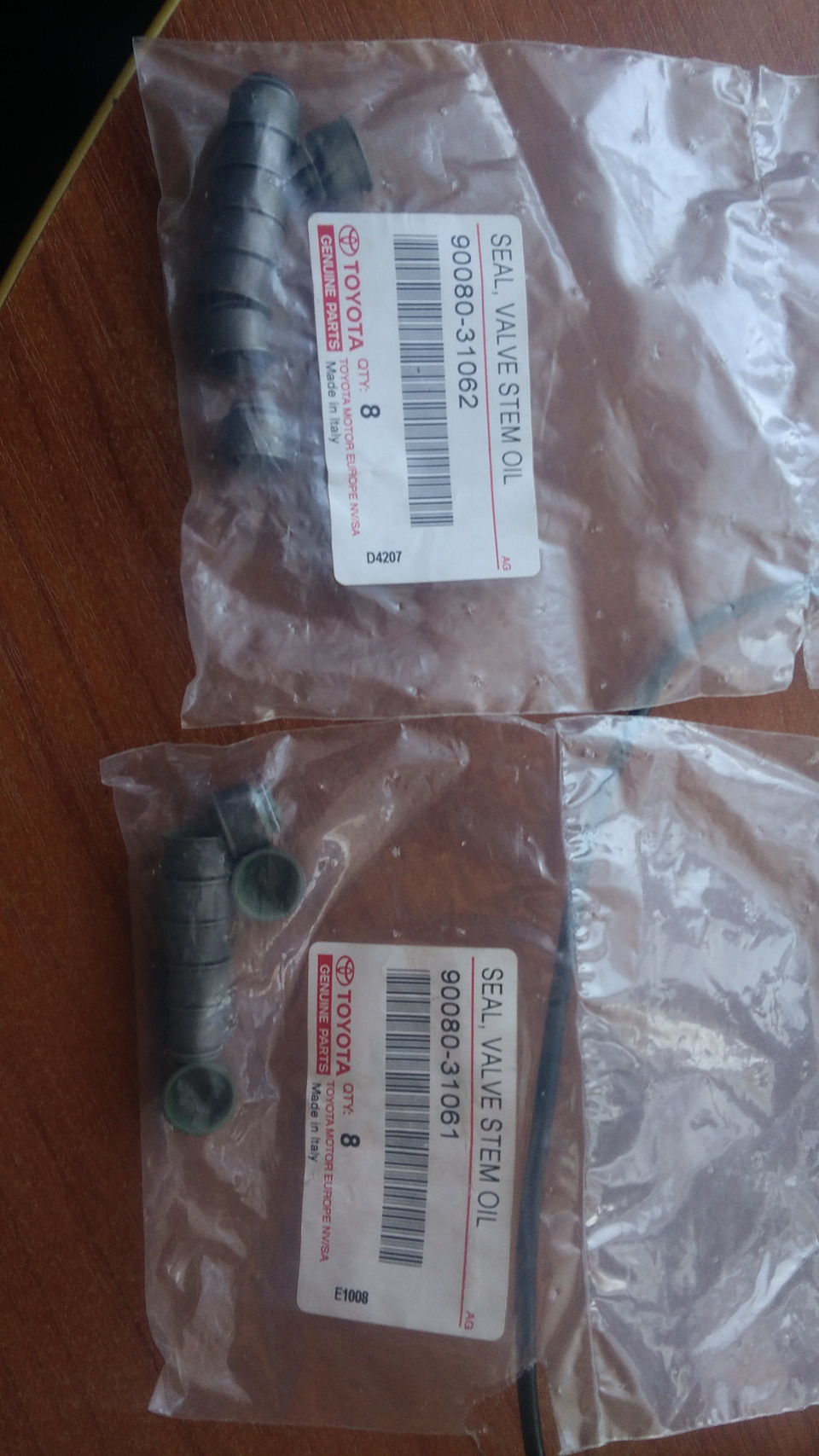 9008031061 Уплотнительное кольцо, стержень клапана TOYOTA LEXUS ...