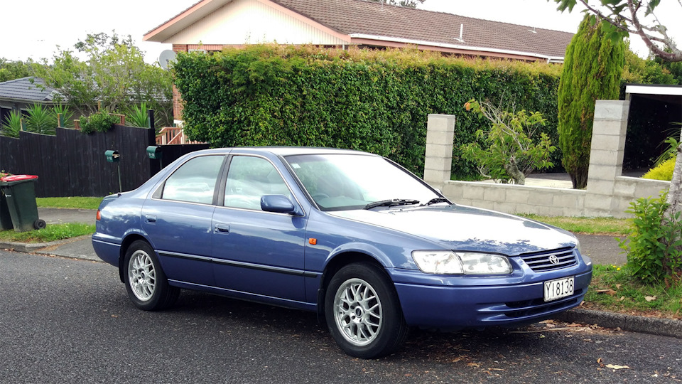 Диски PIAA и резина Dunlop — Toyota Camry (XV20), 2,2 л, 1999 года ...