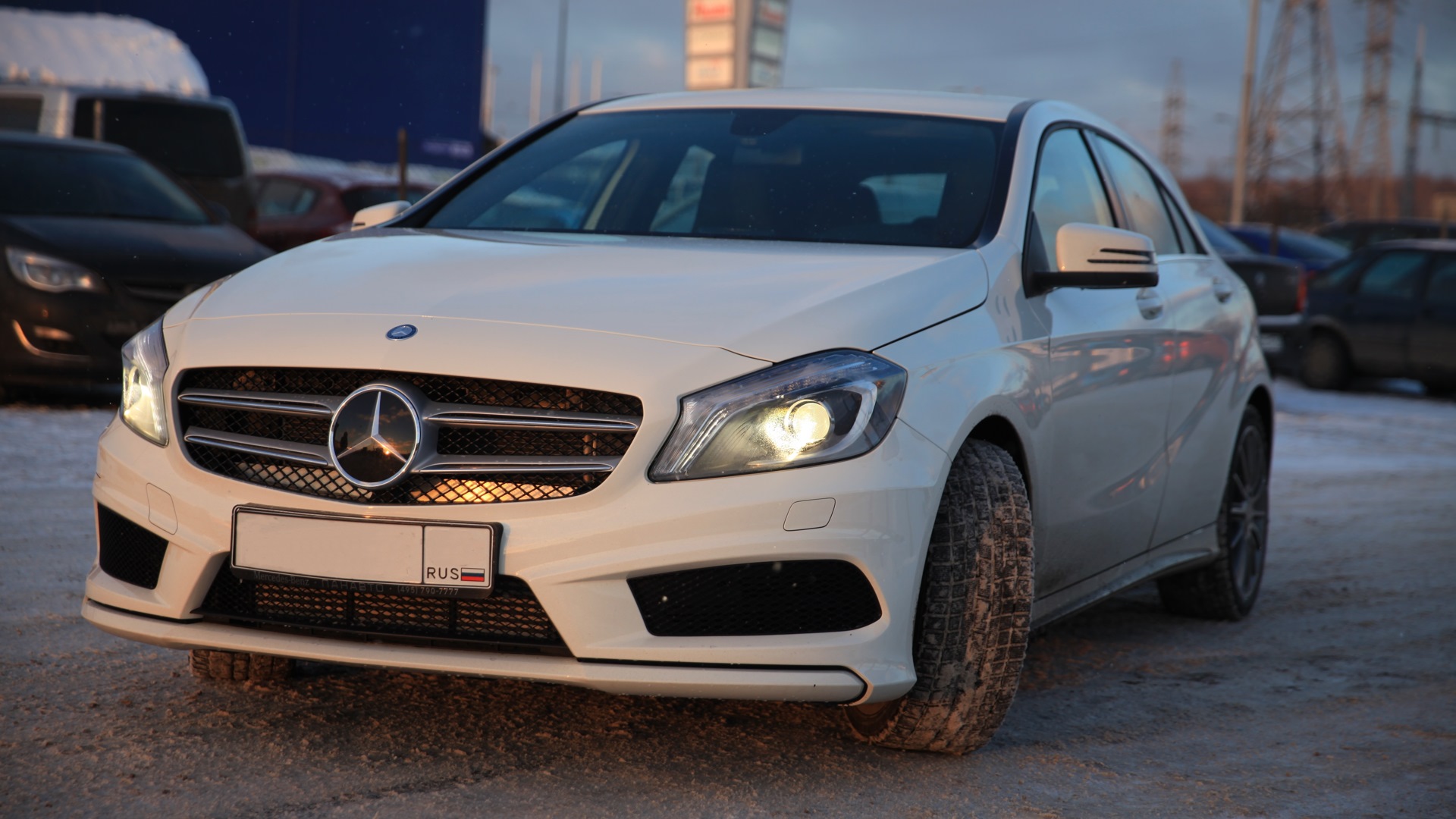 Mercedes-Benz A-Class (W176) 1.6 бензиновый 2013 | на DRIVE2