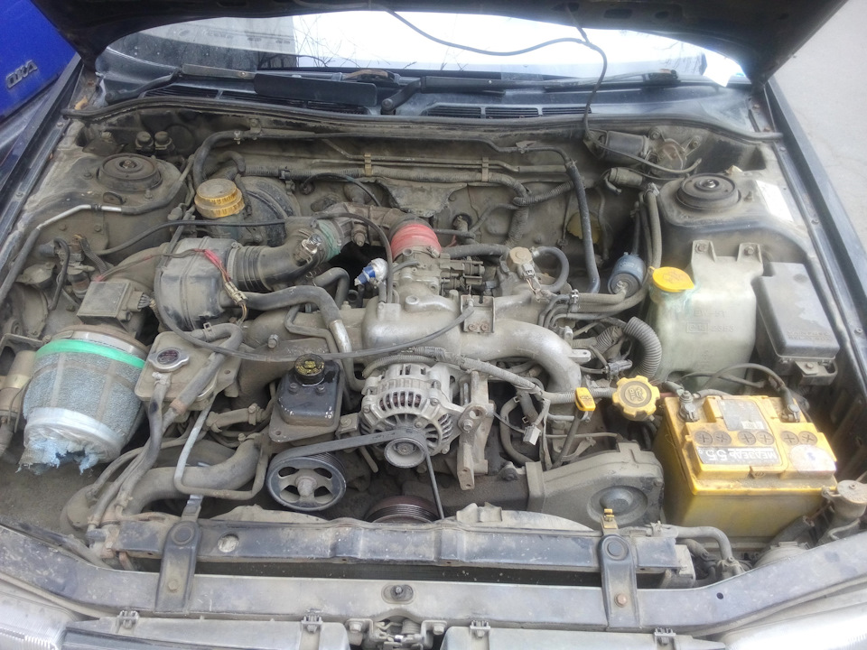 1. Фото колхоза и что уже сделано — Subaru Legacy (BC/BJ/BF), 2 л, 1991 ...