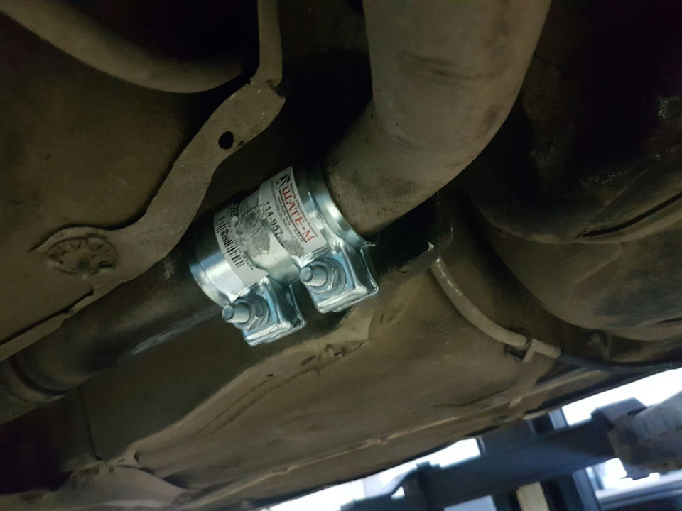 Глушитель — Volkswagen Golf Mk4, 1,8 л, 2001 года | визит на сервис ...