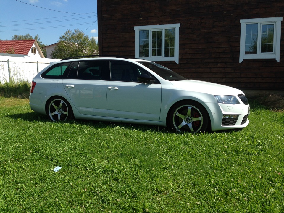 Чтк 1.10.15 — Skoda Octavia Combi RS A7 Mk3, 2 л, 2014 года | покатушки | DRIVE2