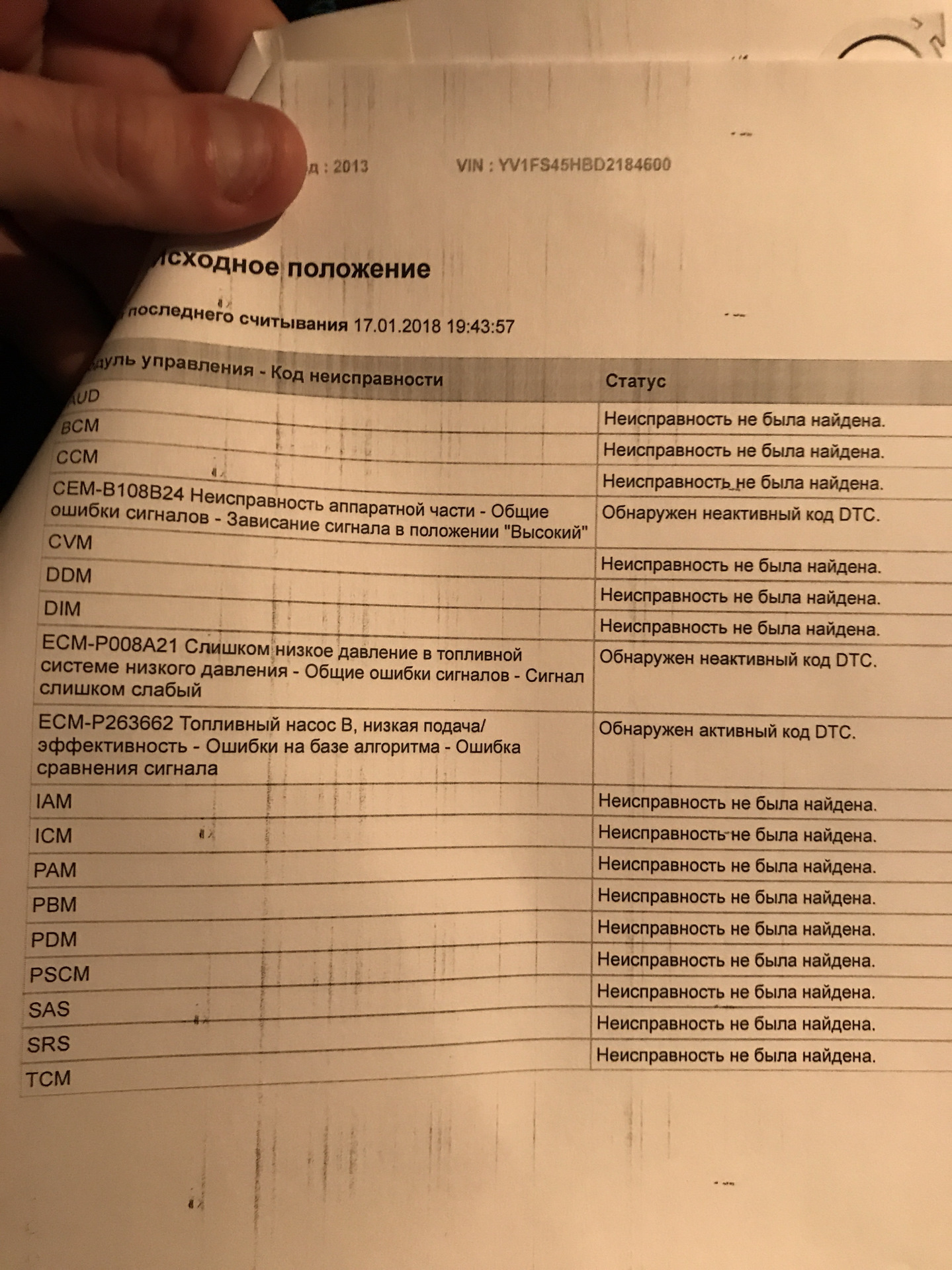 Топливная система. Продолжение Volvo S60 — Volvo S60 (2G), 1,6 л, 2013 ...