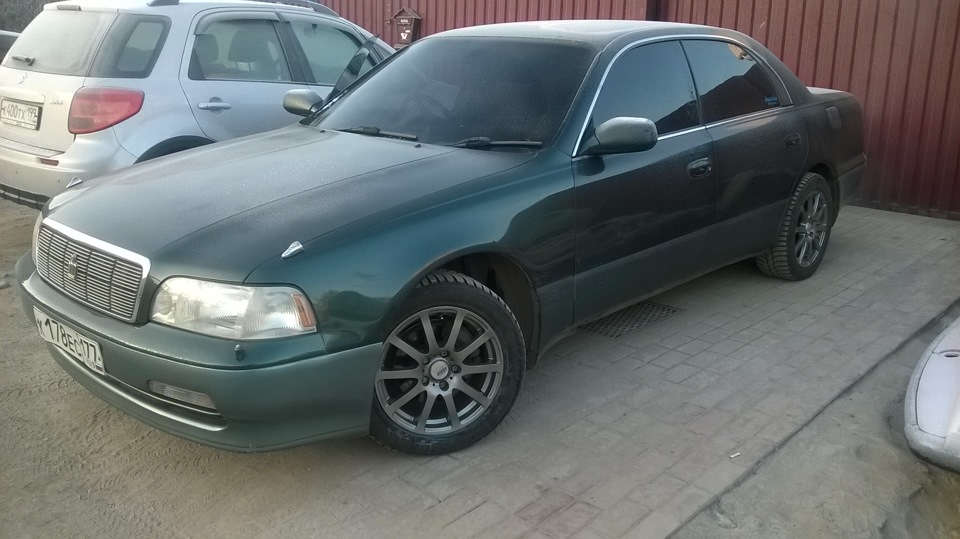 и снова диЦЦки. зимнее литье. — Toyota Crown Majesta (S140), 4 л, 1992 года | колёсные диски ...