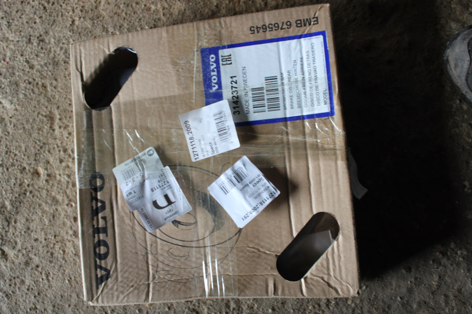 31423724 Тормозной диск высокоуглеродистый с покрытием PRO+. Передняя ...