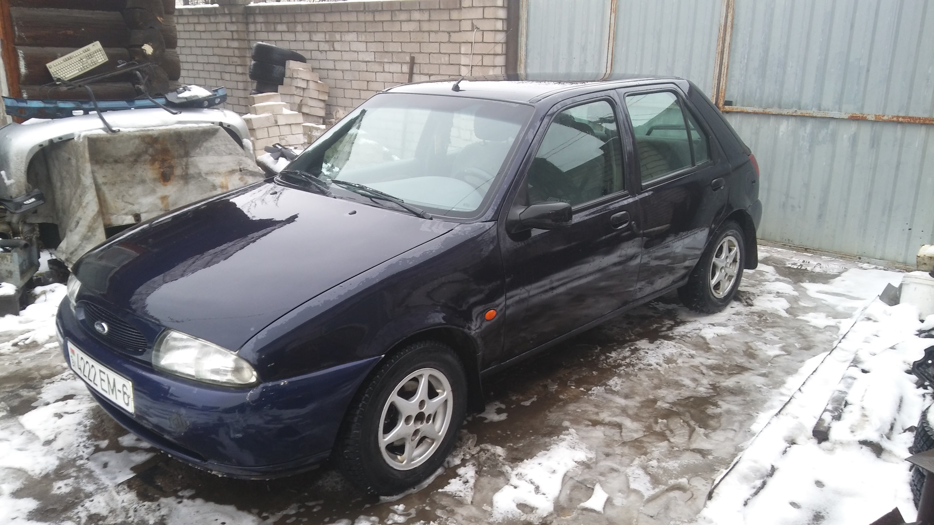 долгие работы — Ford Fiesta (Mk IV), 1,2 л, 1997 года | кузовной ремонт ...