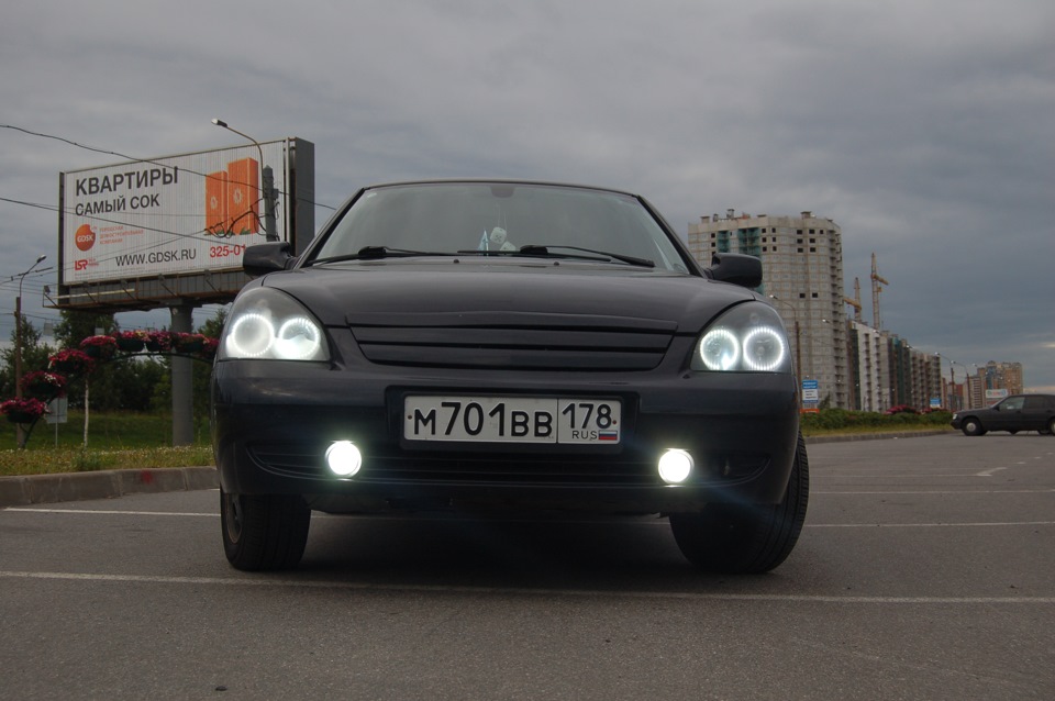 Only Black/Gold Bullet.Final. — Lada Приора седан, 1,6 л, 2010 года ...