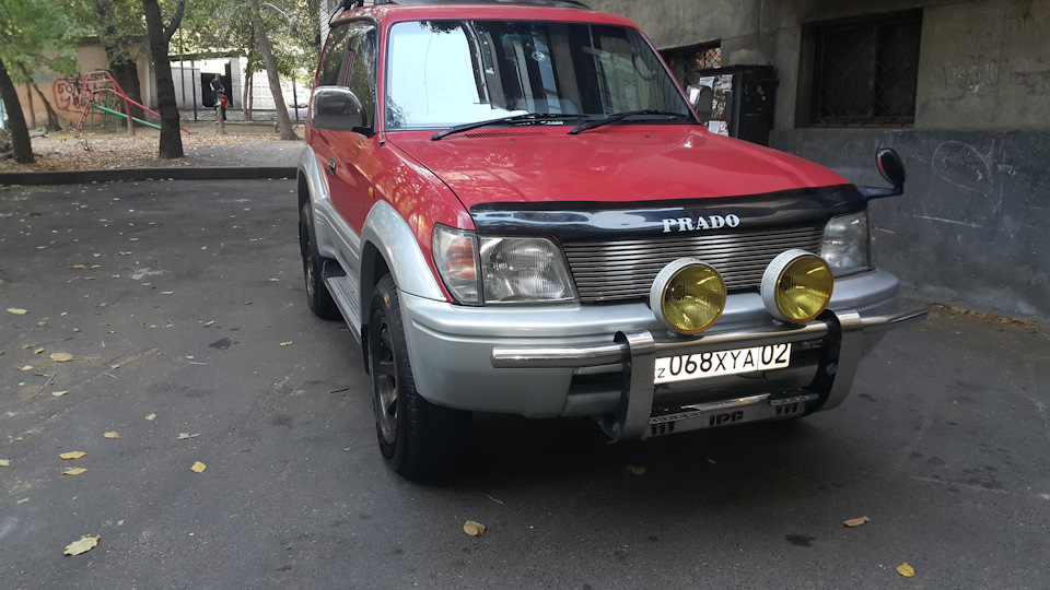 Свет фар IPF super rally — Toyota Land Cruiser Prado 90-series, 2,7 л, 1997 года | наблюдение ...